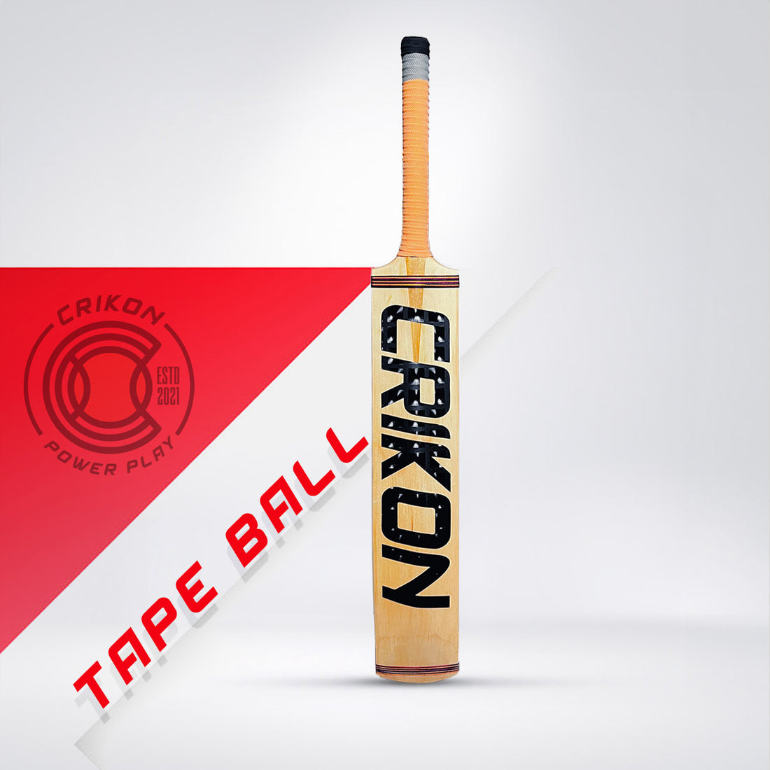 Crikon Tape Ball Bat - Online Cricket Shop – CRIKON